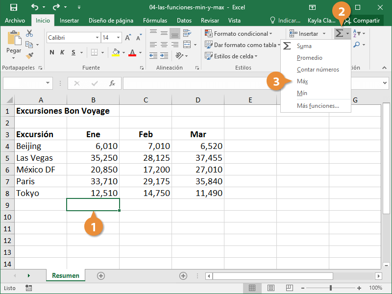 Como Sacar El Maximo En Excel Design Talk