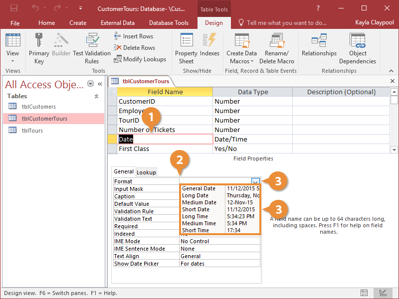 Format Number Currency And Date Time Fields CustomGuide