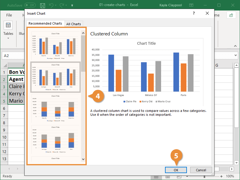 How To Make A Chart Or Graph In Excel CustomGuide