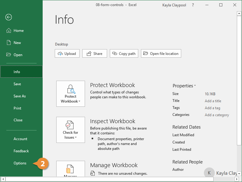 Excel Forms CustomGuide