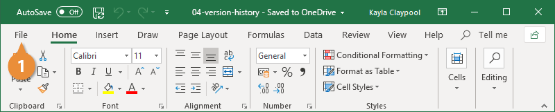 How To Restore A Previous Version Of An Excel File CustomGuide
