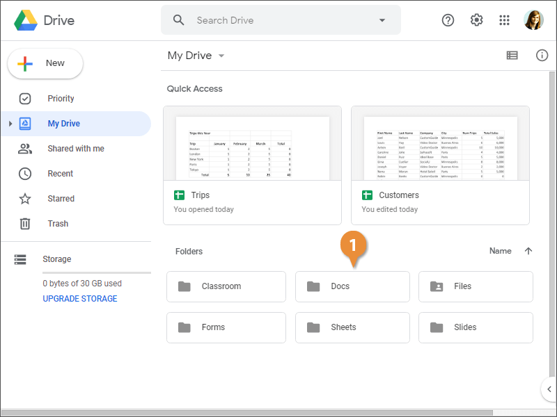 Open A Document CustomGuide