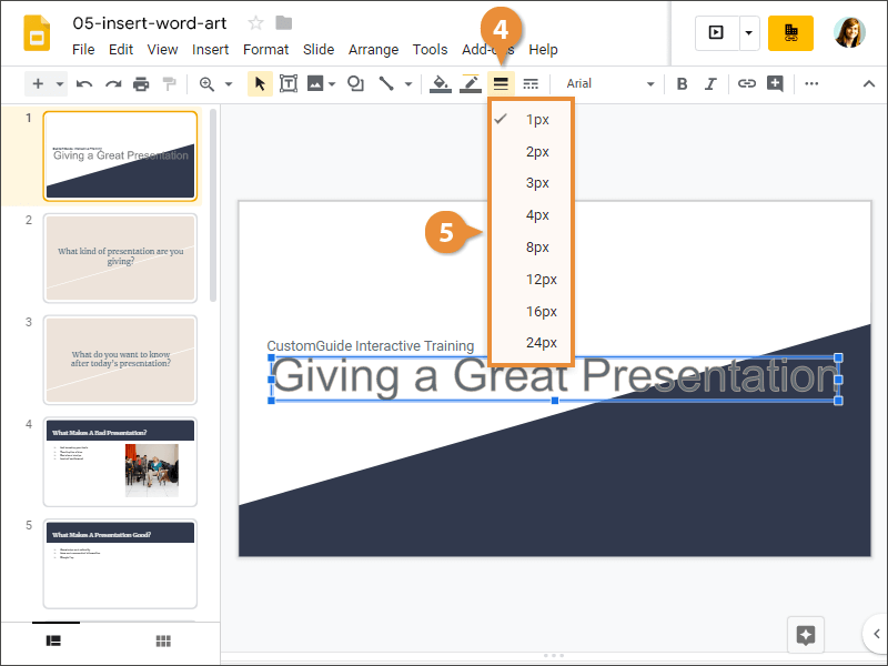 Edit Word Art In Google Slides Cargirlwallpaper1920x1080