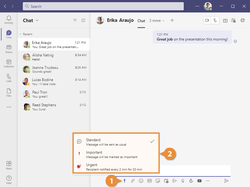 Microsoft Teams Chat Code Snippet CROMISOFT