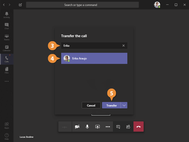 Receive, Hold, and Transfer Calls in Teams | CustomGuide Receive, Hold, and Transfer Calls in Teams | CustomGuide