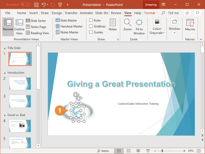 Smart Guides In PowerPoint CustomGuide