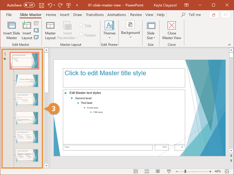 PowerPoint Slide Master CustomGuide