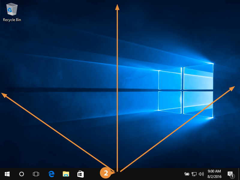 Move And Resize The Taskbar In Windows 10 CustomGuide