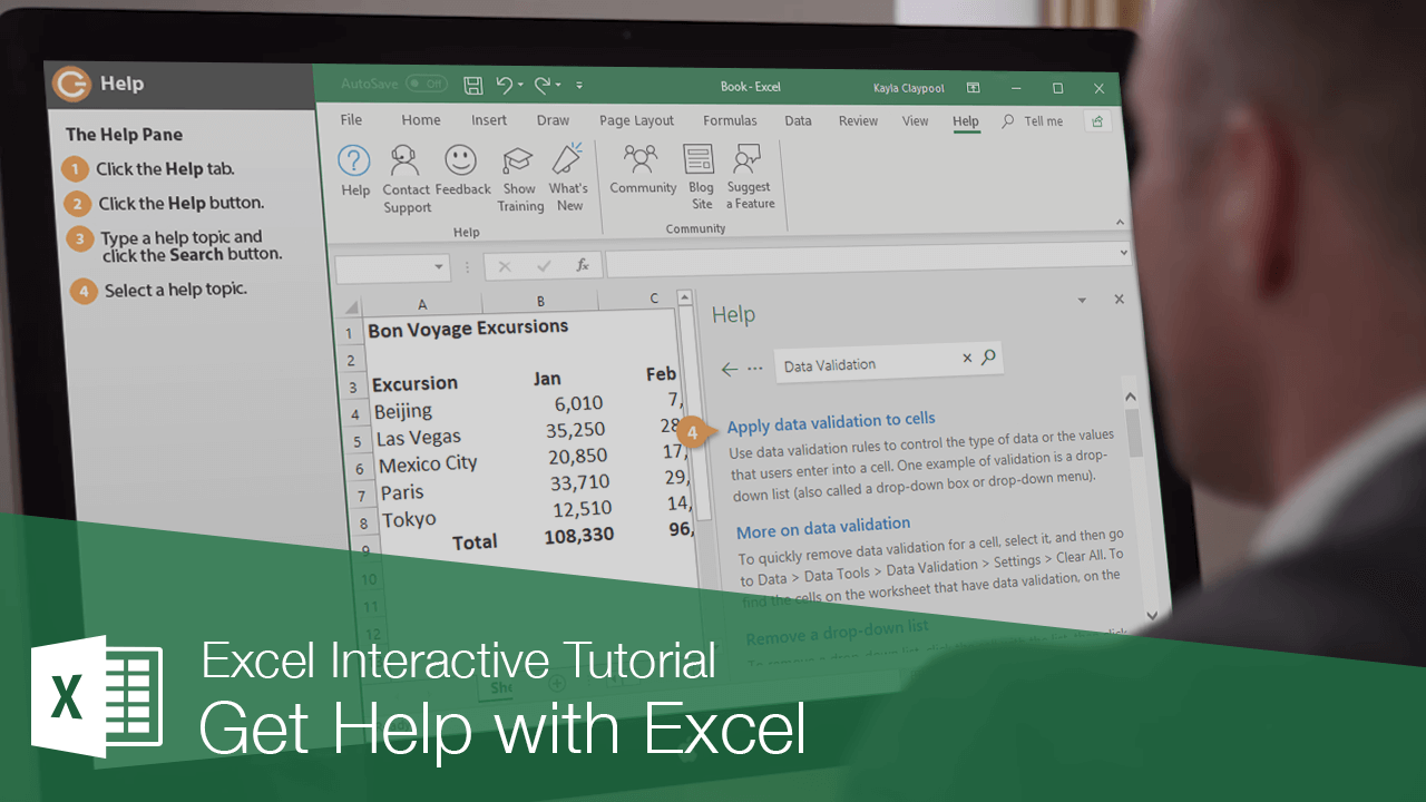 Get Help With Excel CustomGuide
