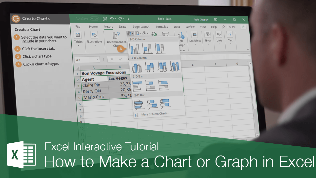 How To Make A Chart Or Graph In Excel CustomGuide
