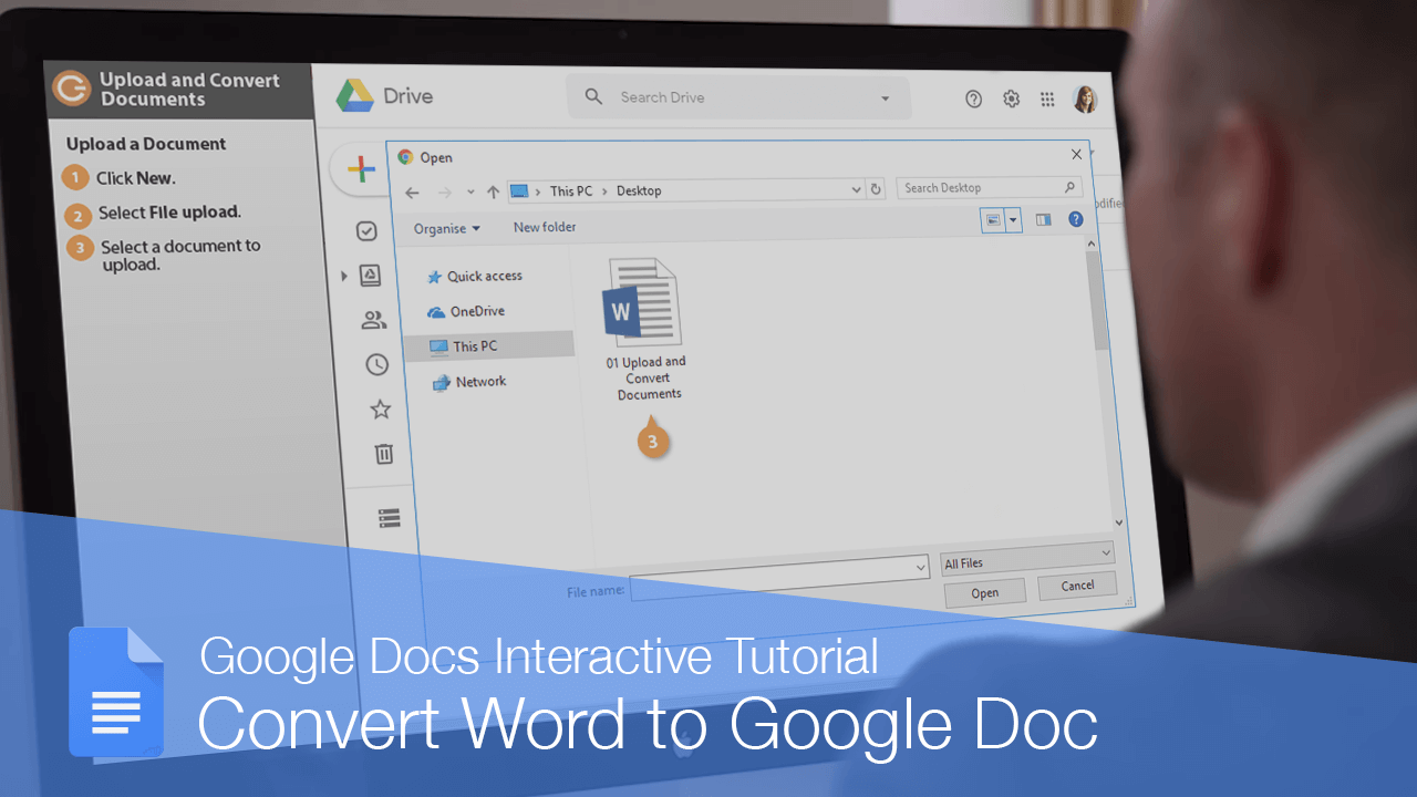 Convert Word to Google Doc | CustomGuide