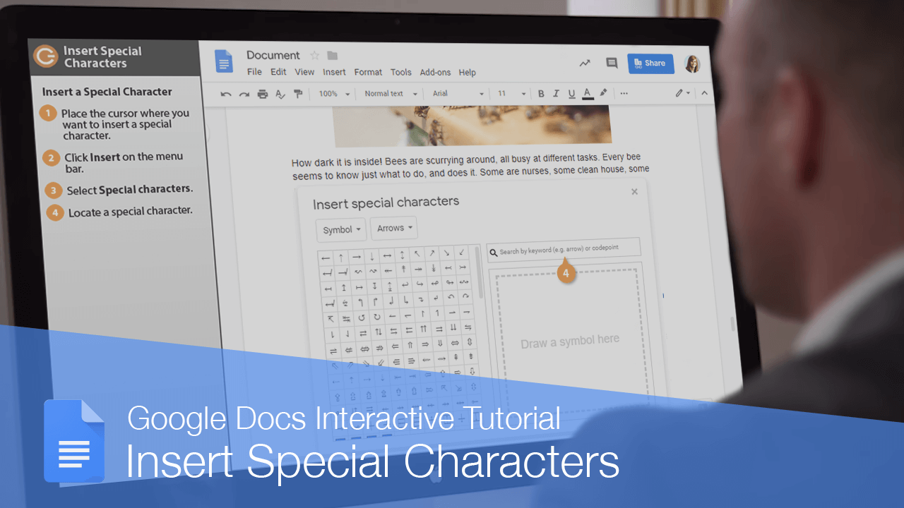 Insert Special Characters CustomGuide