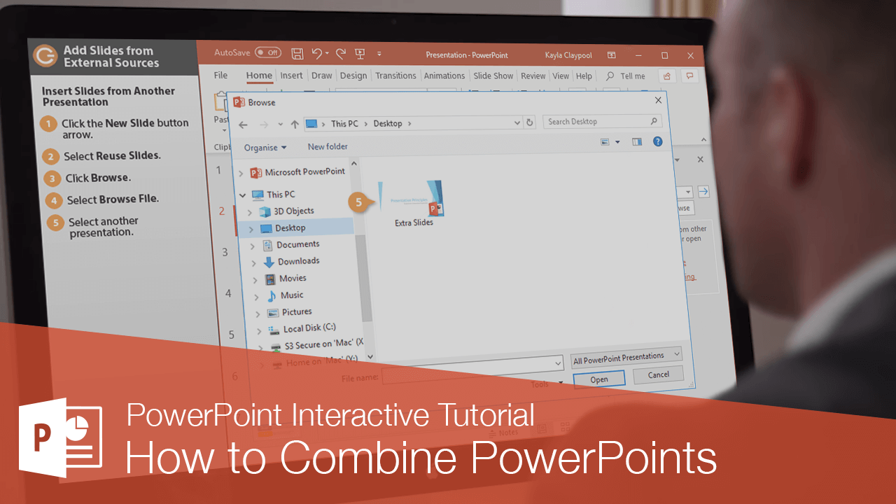 How To Combine PowerPoints CustomGuide