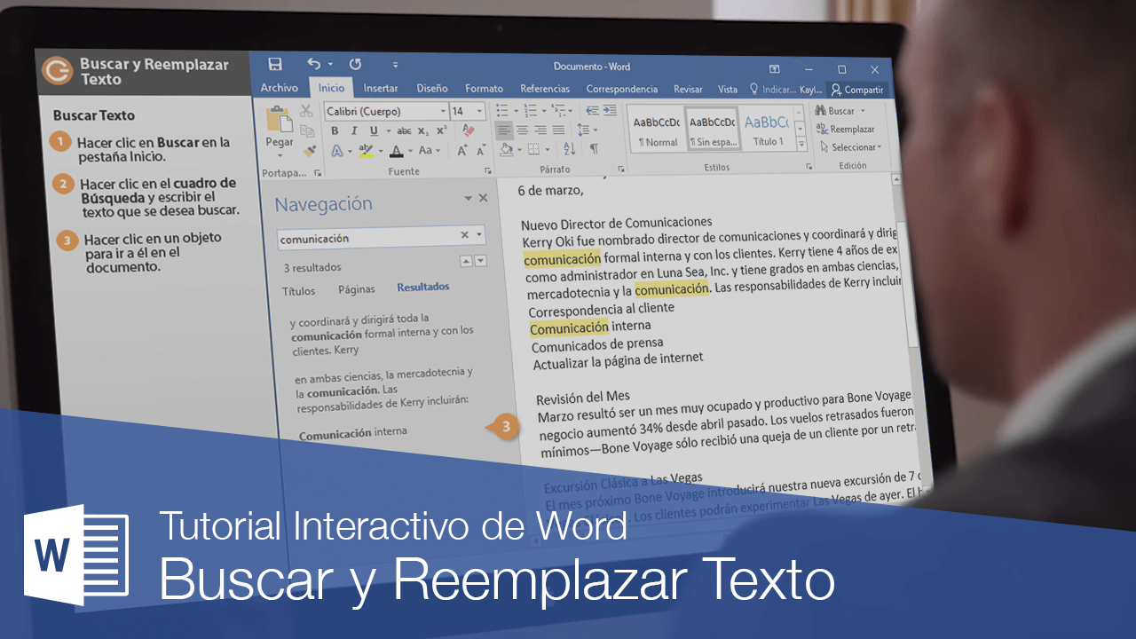 Buscar y Reemplazar Texto | CustomGuide