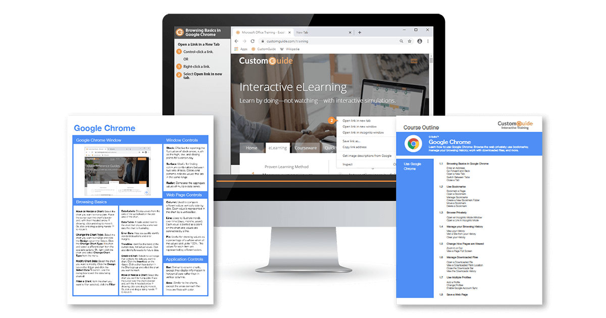 Google Chrome Training Course | CustomGuide