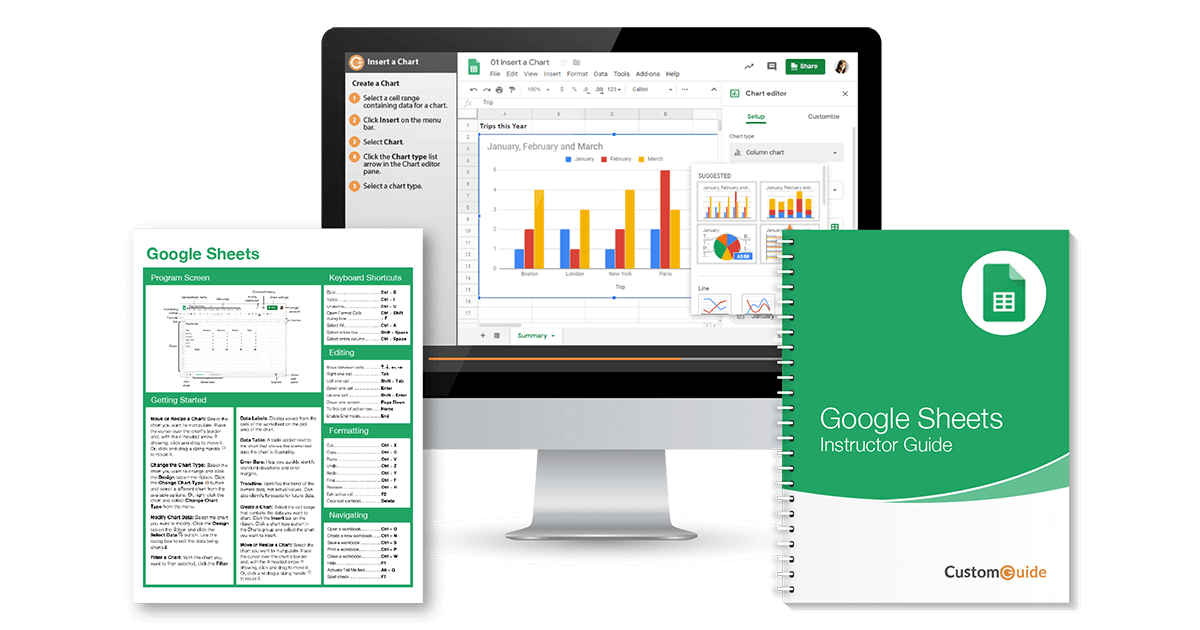 Google Sheets Training Free Tutorials CustomGuide