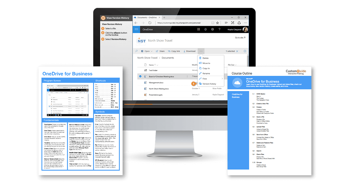 OneDrive Training - Free Tutorials | CustomGuide